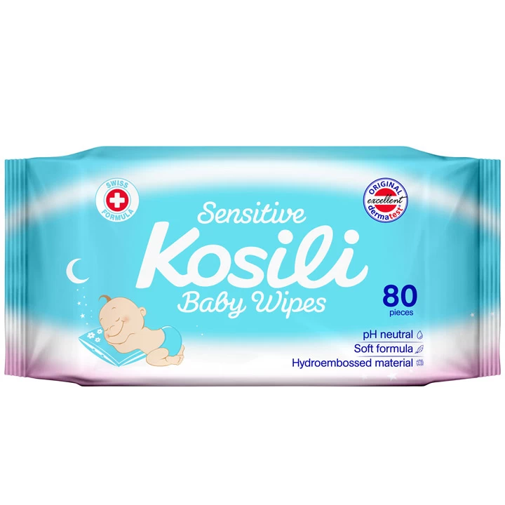 Kosili Ultra Sensitive Baby Plave 80 Vlažnih Maramica