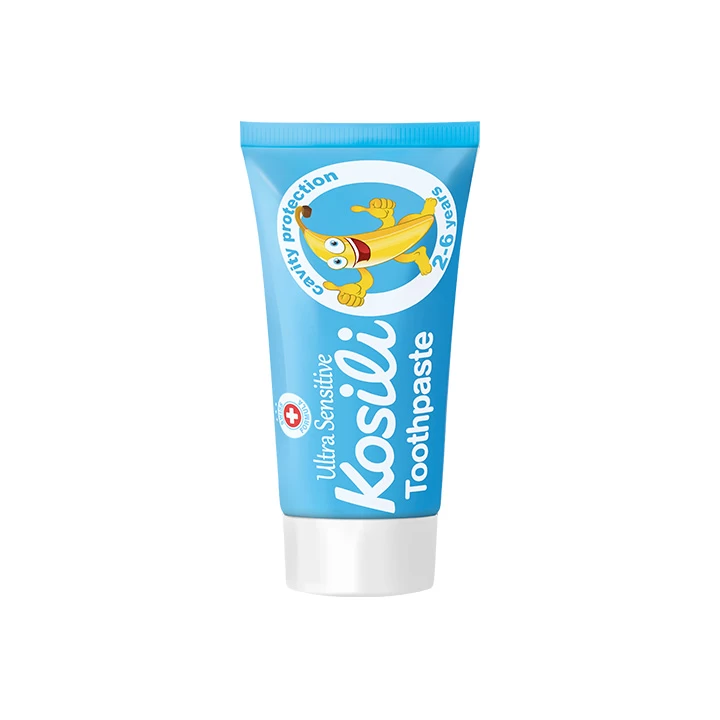 Kosili Ultra Sensitive Dečija Pasta za Mlečne Zube Banana 50 mL