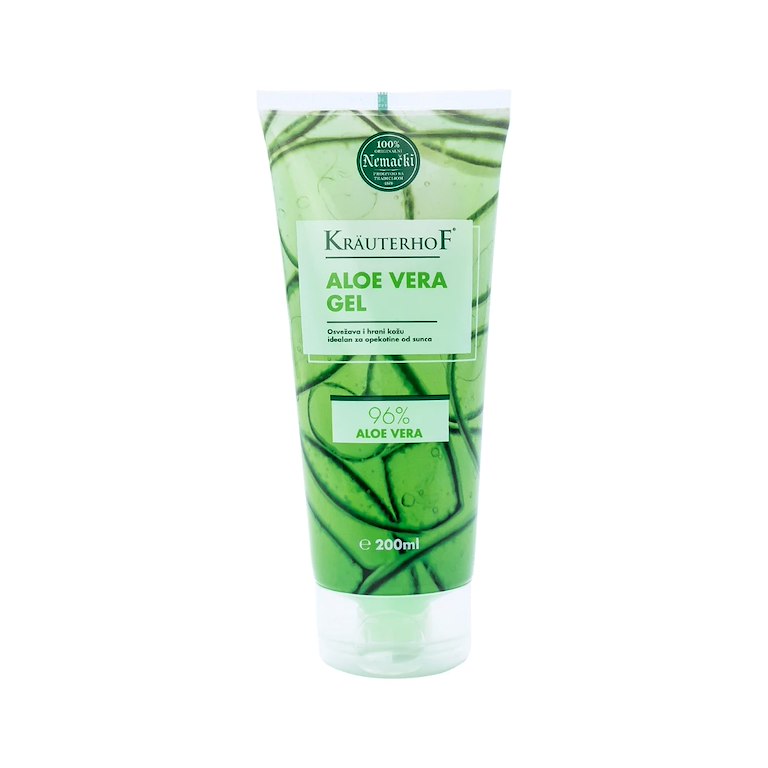 KRAUTERHOF Aloe Vera Gel za Hidrataciju i Regeneraciju Kože 200 mL