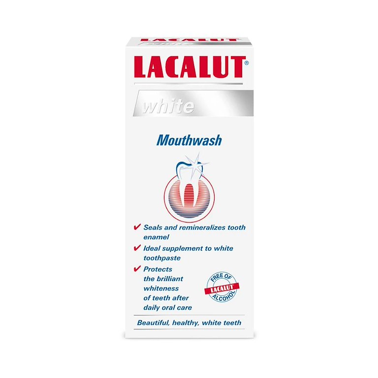 LACALUT® Tečnost za Ispiranje Usta WHITE 300 mL