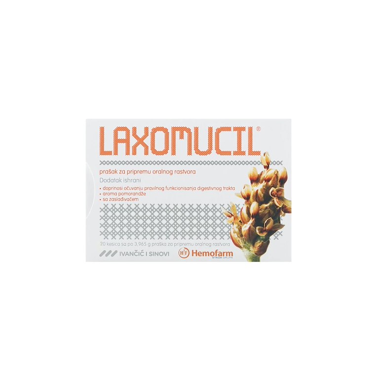 HEMOFARM Laxomucil® Prašak 20 Kesica