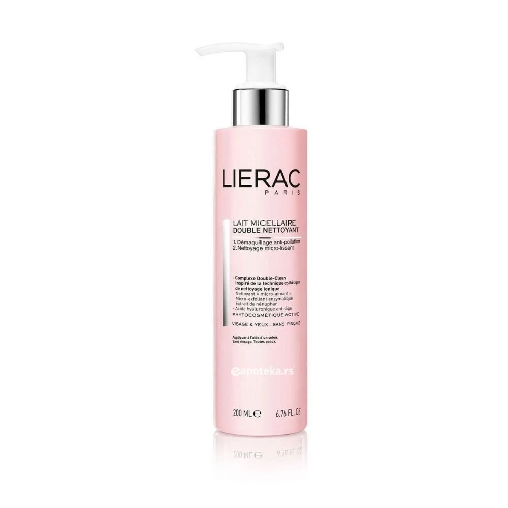 LIERAC Micelarno Mleko LAIT MICELLAIRE 200 mL