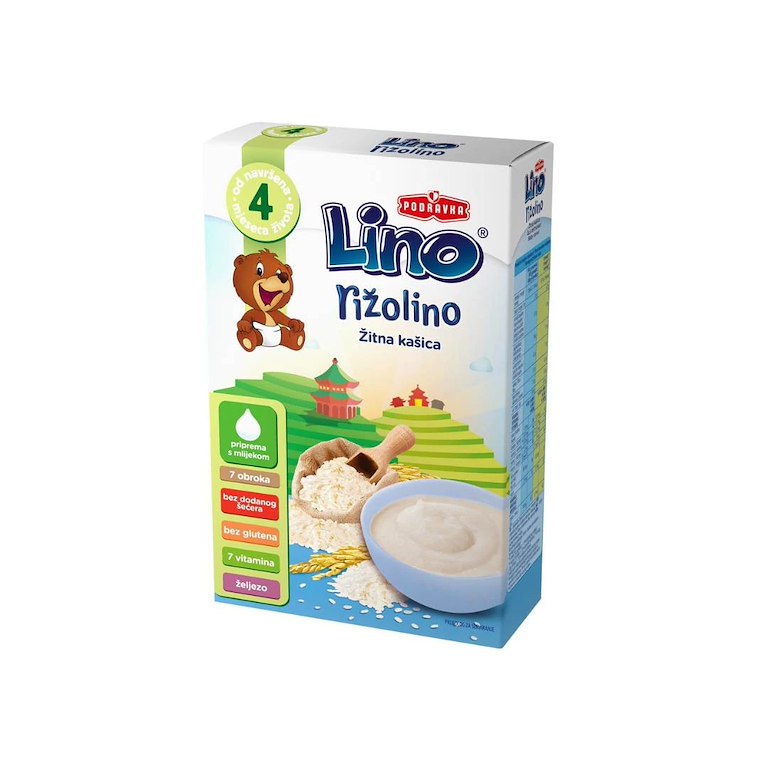 Lino® Bezmlečna Kaša Rižolino 150g