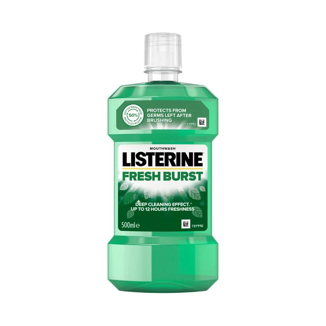 LISTERINE® Fresh Burst Tečnost za Ispiranje Usta 500 mL