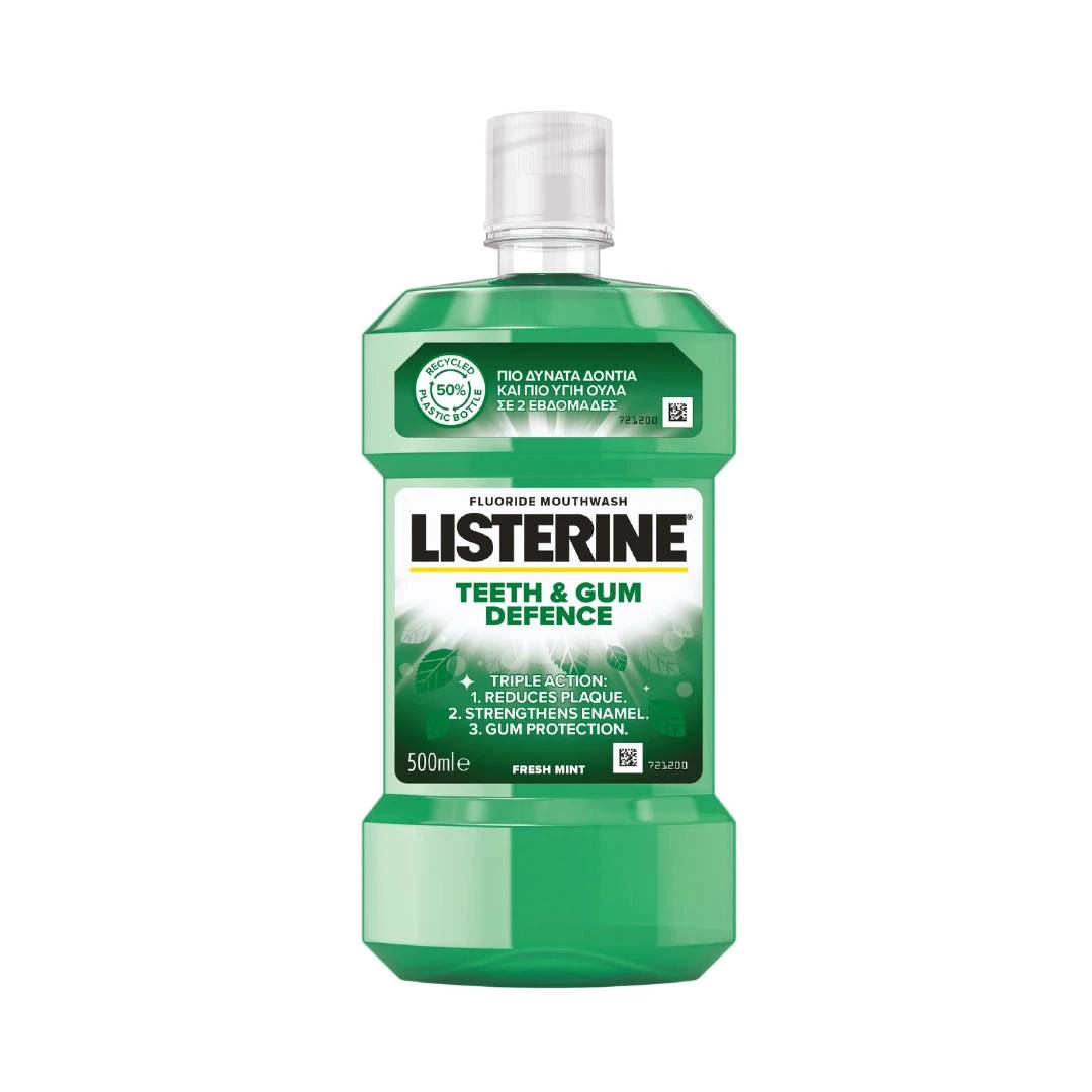 LISTERINE® Teeth & Gum Tečnost za Ispiranje Usta 500 mL