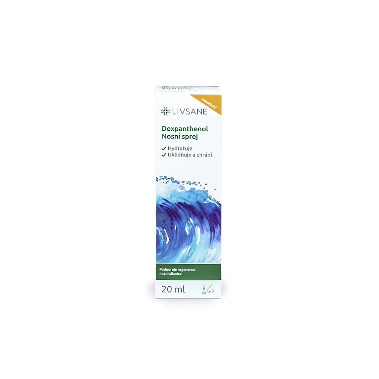 LIVSANE Dexpanthenol Nasal Sprej sa Pantenolom za Nos 20 mL