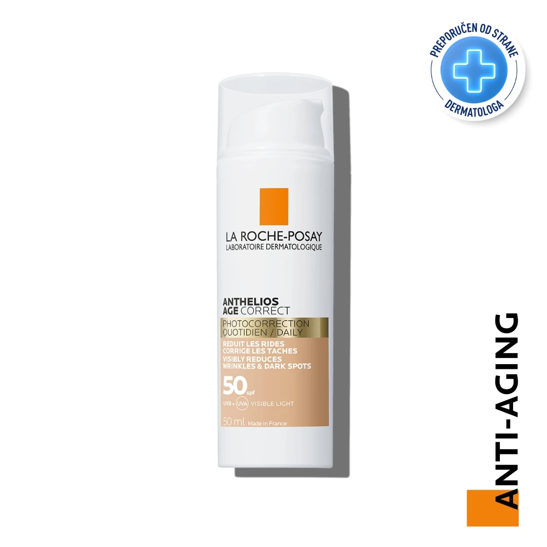 La Roche Posay ANTHELIOS AGE CORRECT Tonirana Krema SPF 50 50 mL