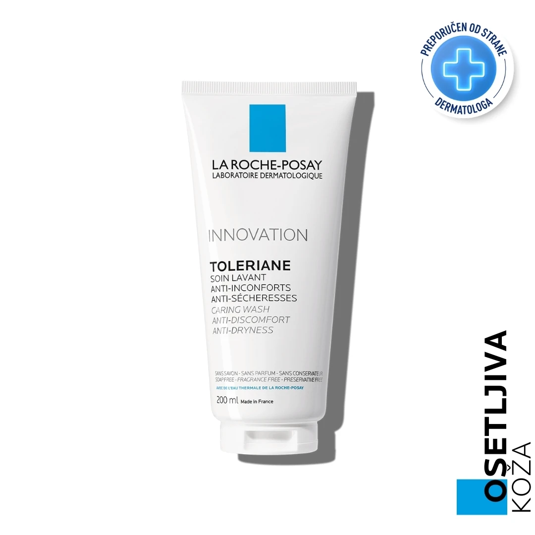 La Roche-Posay TOLERIANE Negujući Gel za Pranje Lica i Tela 200 mL