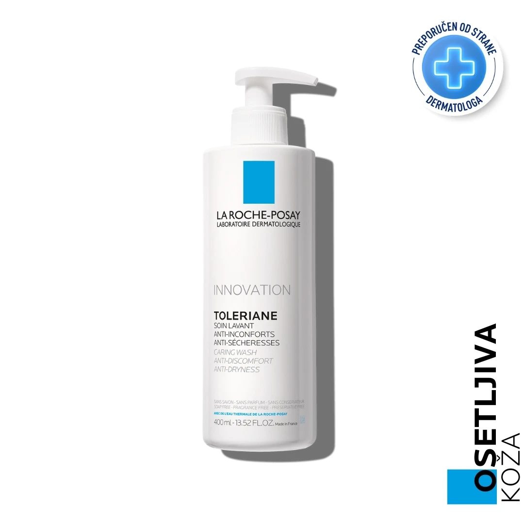 La Roche-Posay TOLERIANE Negujući Gel za Pranje Lica i Tela 400 mL