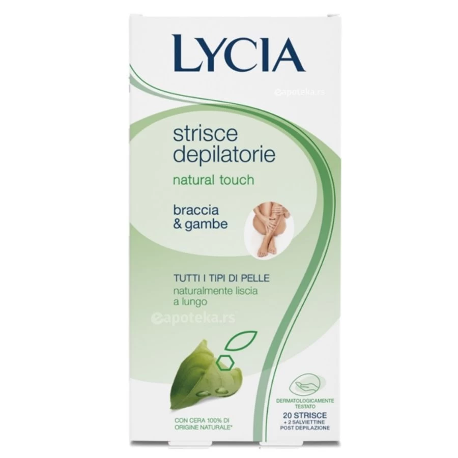 LYCIA Trake za Depilaciju Ruku i Nogu Prirodni Dodir A20