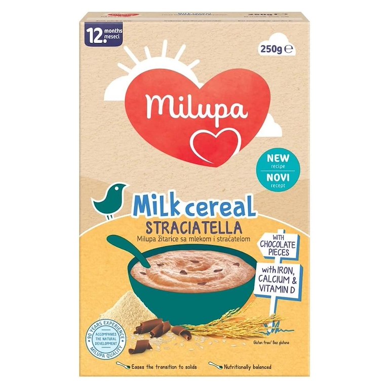 Milupa Mlečna Instant Kaša Straćatela 250g