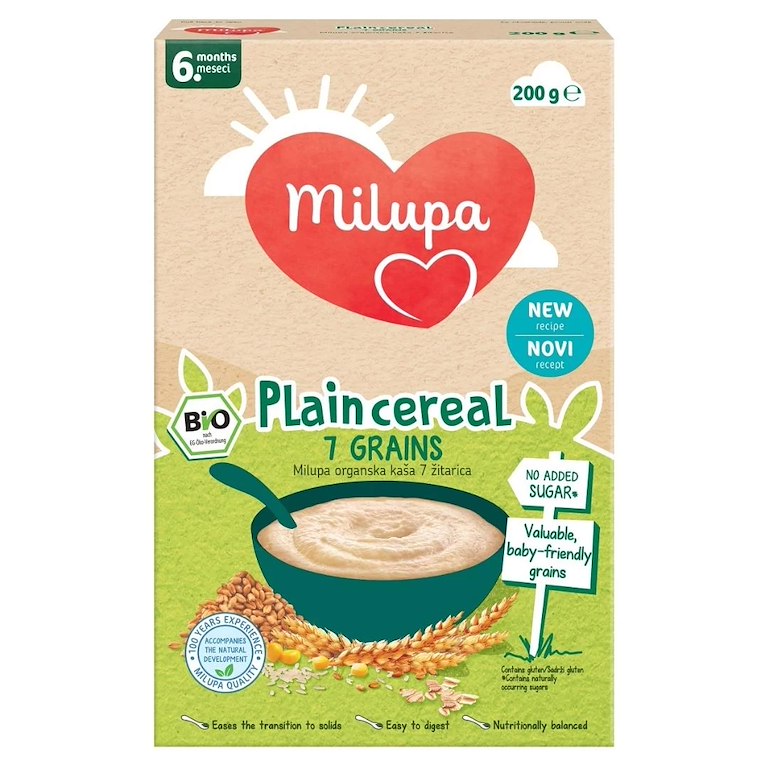 Milupa Organska Kaša 7 Žitarica 200 g