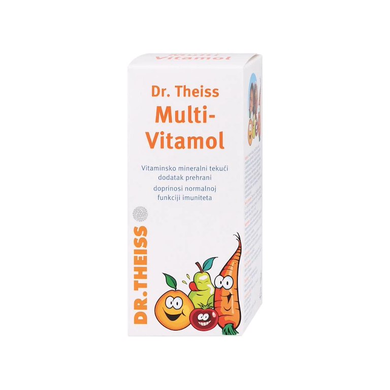 Dr. Theiss Multi-Vitamol Multivitaminski Sirup 1+ za Decu 200 mL