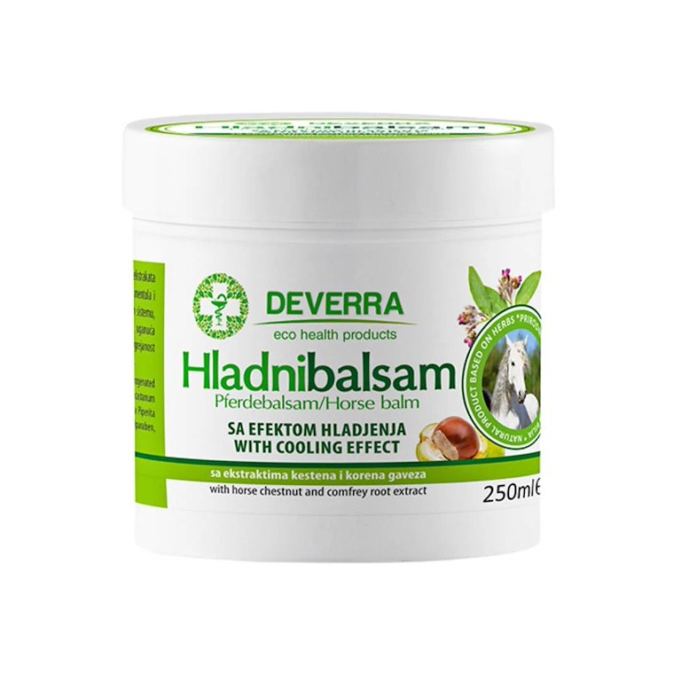 DeverraFarm Hladni Balsam Konjski Balzam sa Efektom Hlašenja 250 mL