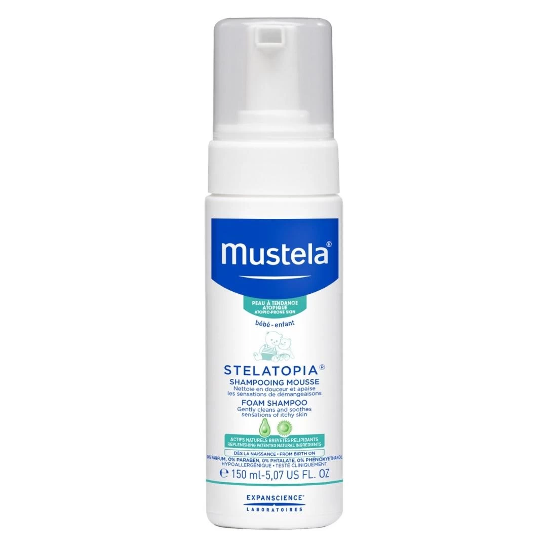 Mustela® STELATOPIA Pena Šampon 150 mL