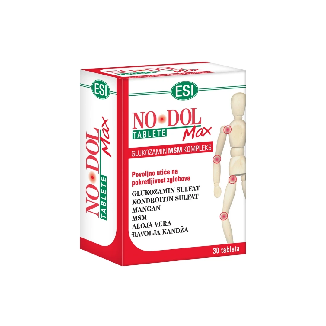 ESI NO-DOL® Max 30 Tableta sa Glukozaminom, Hondroitinom i MSM za Zglobove