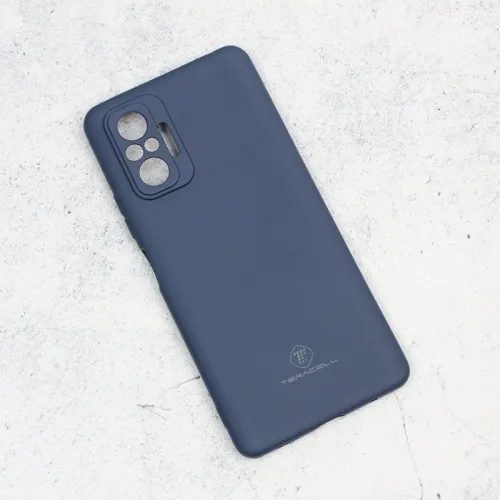 Futrola - maska Teracell Giulietta za Xiaomi Redmi Note 10 Pro/Redmi Note 10 Pro Max mat tamno plava