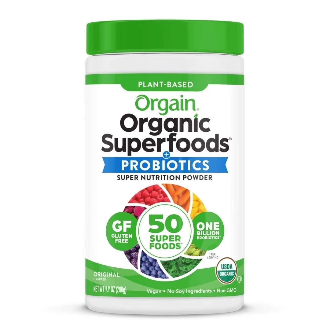 Orgain® Organic Superfood + Probiotici ORIGINAL 280 g