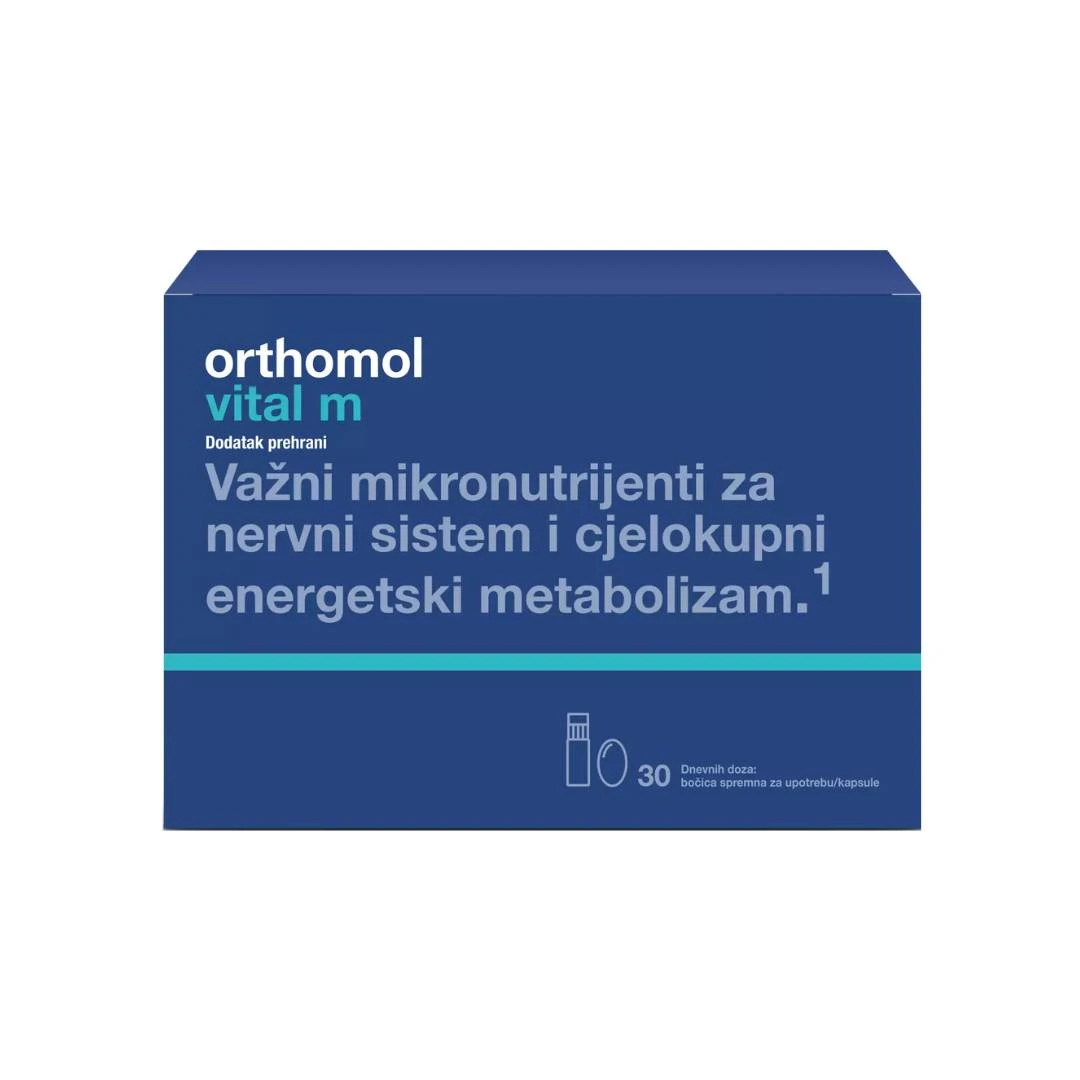 Orthomol Vital M Vitamini za Muškarce 30 Bočica