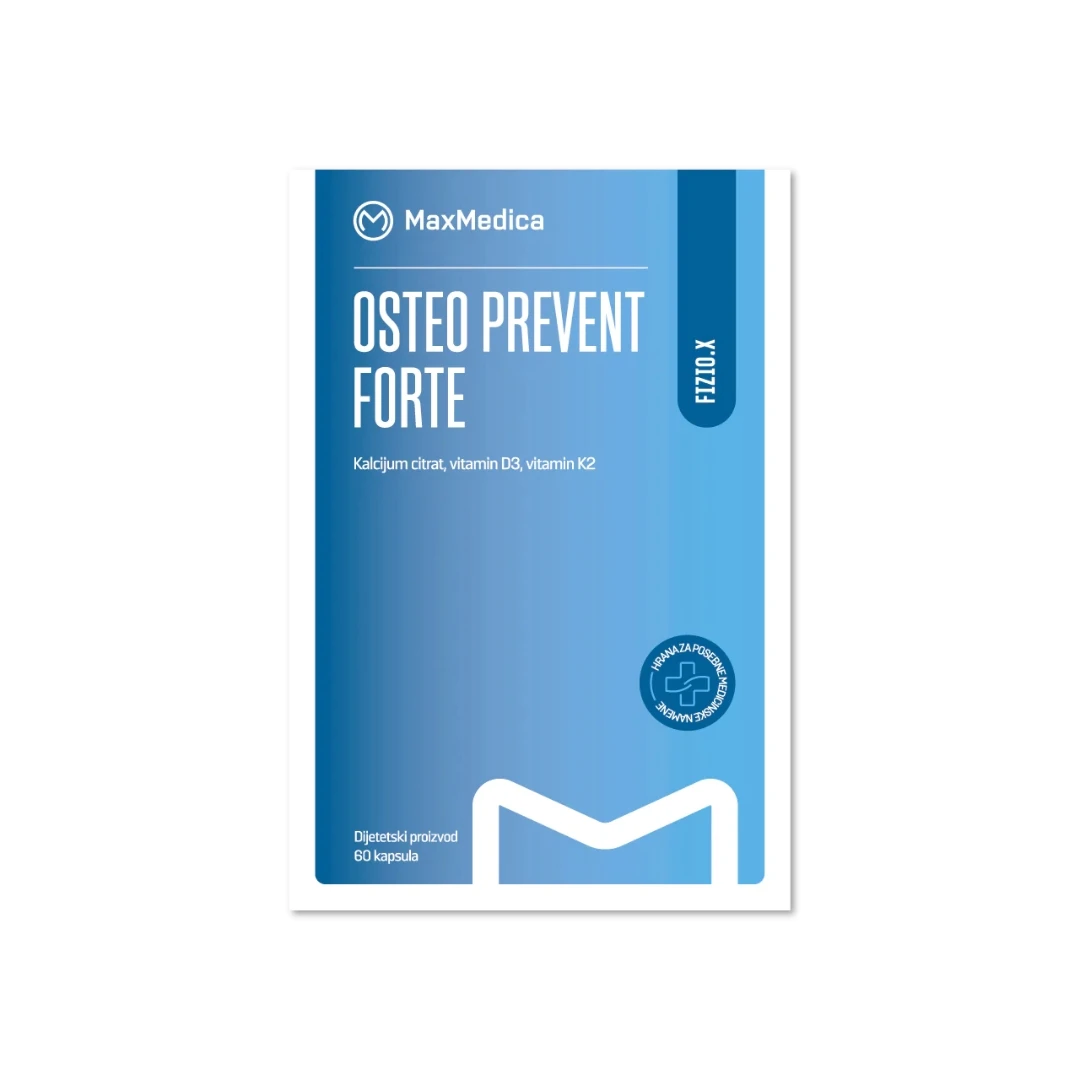 MaxMedica OSTEO PREVENT FORTE 60 Kapsula za Osteoporozu