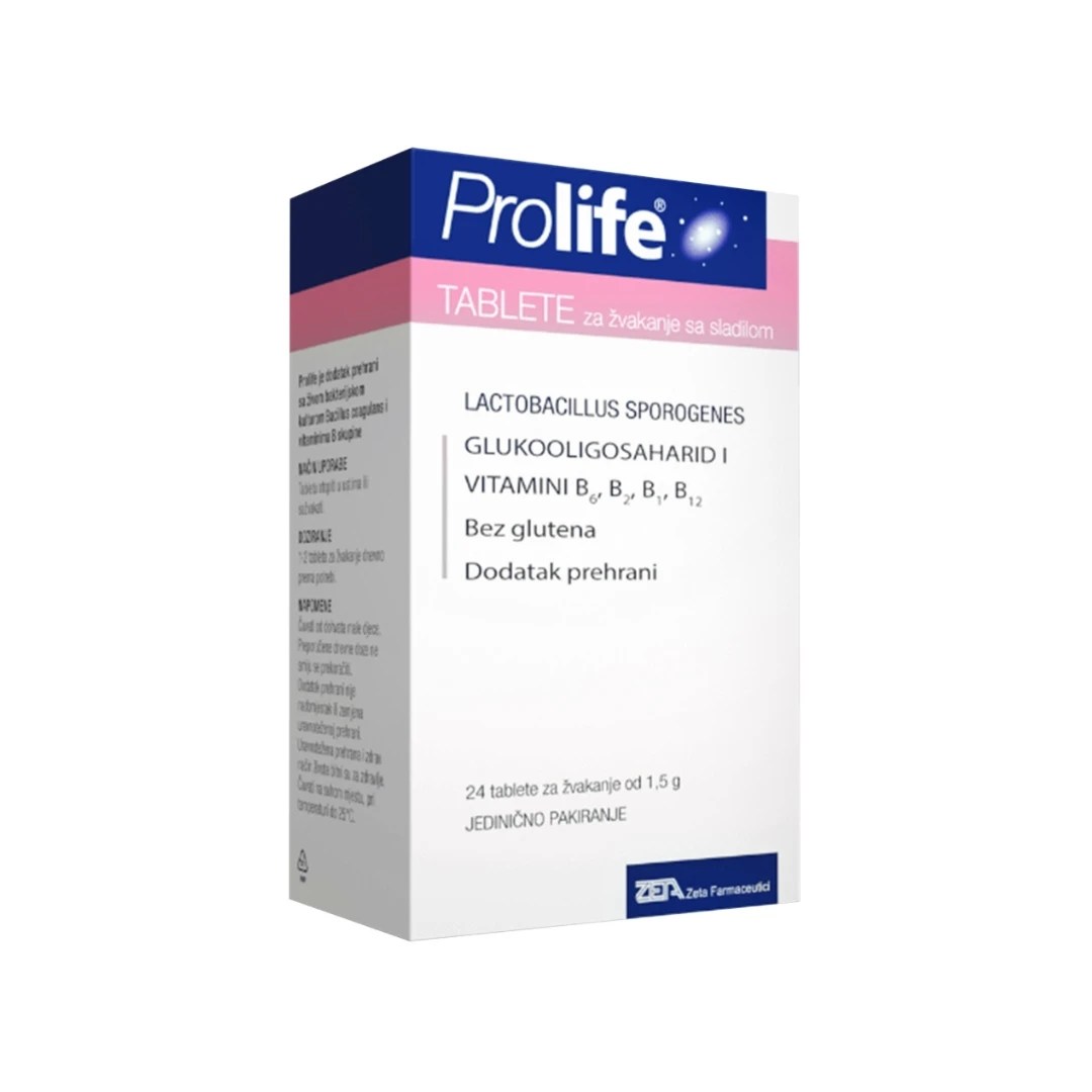 ProLife® Probiotik 24 Pastile za Žvakanje