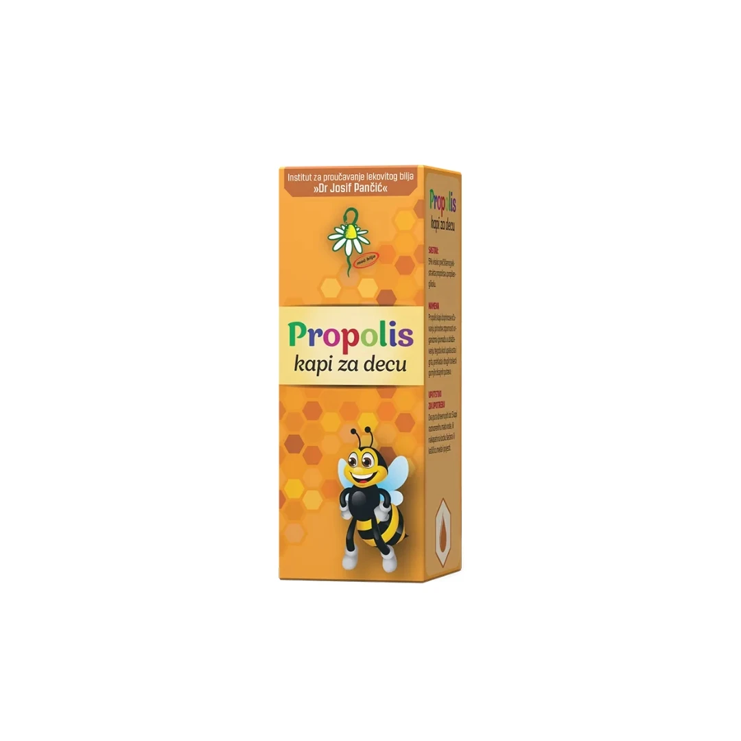Propolis 5% Kapi za Decu za Imunitet „Dr Josif Pančić“ 30 mL