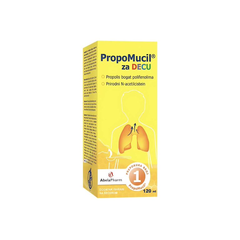 PropoMucil® Sirup za Iskašljavanje za Decu 120 mL