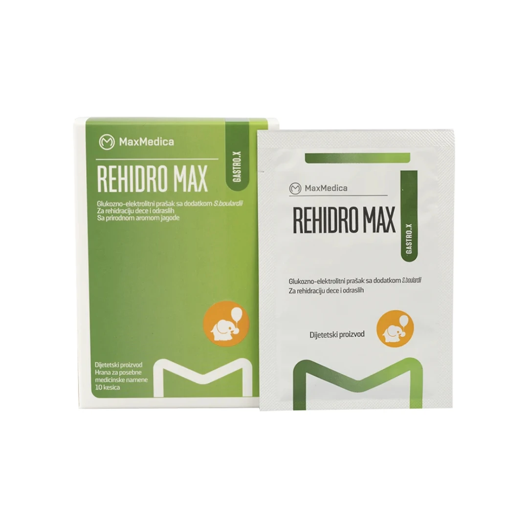 MaxMedica Rehidro MAX 10 Kesica za Rehidrataciju Organizma