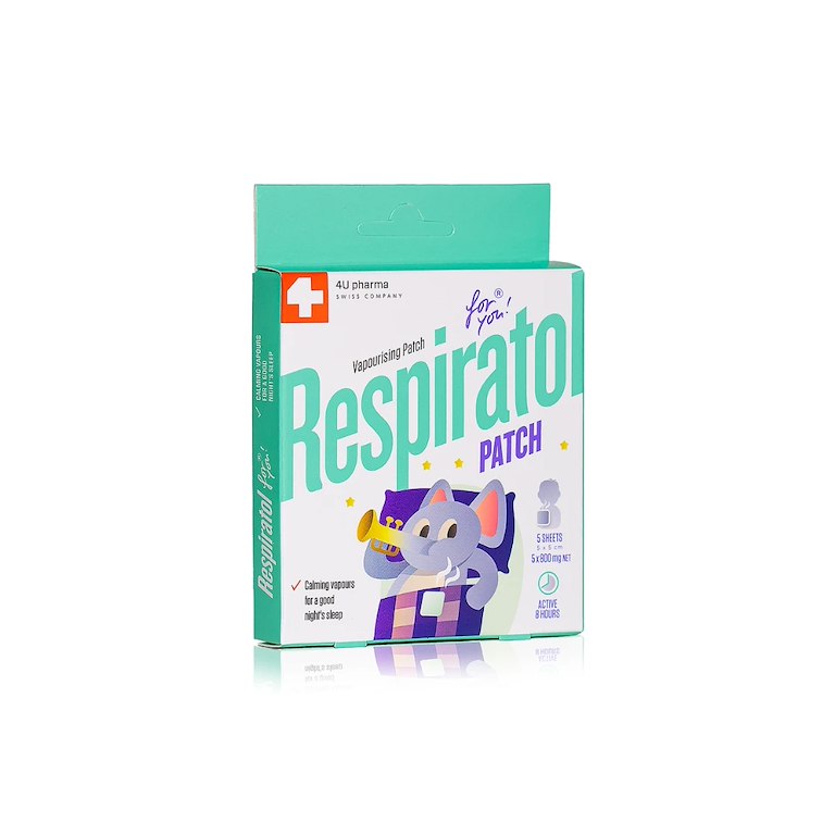 Respiratol FLASTERI za Inhalacije 5x5cm