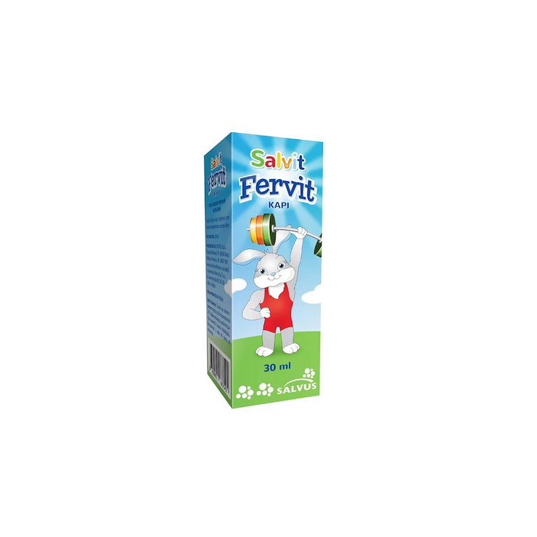 Salvit Fervit Kapi sa Gvožđem za Decu 30 mL