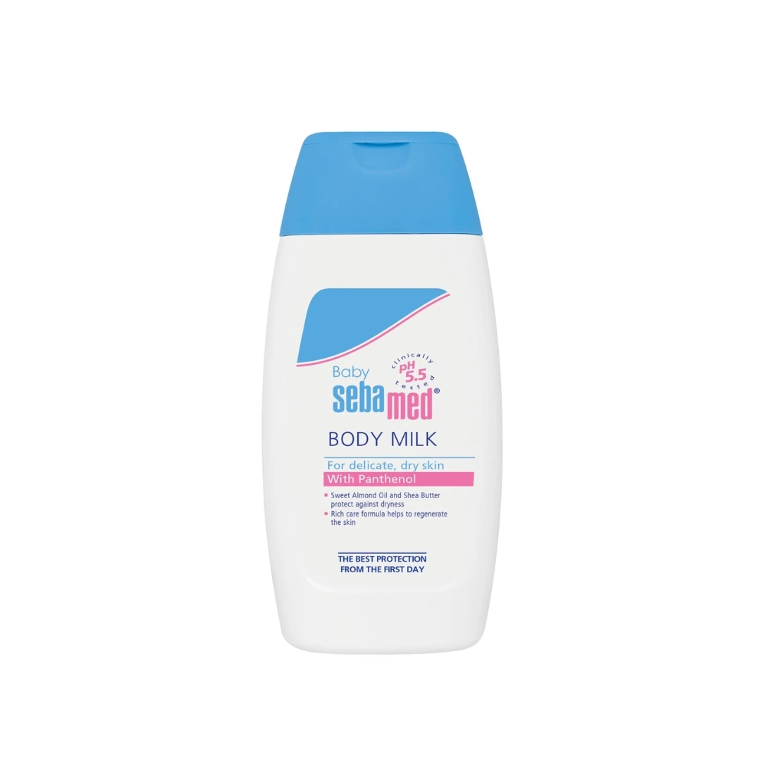 Sebamed® Baby Mleko za Telo sa Pantenolom za Suvu Kožu 200 mL