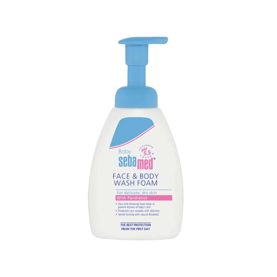 Sebamed® Baby Pena za Pranje Lica i Tela za Bebe i Decu 400 mL