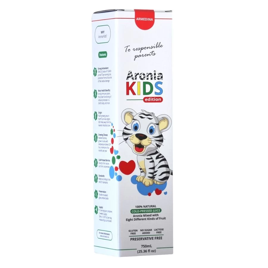 Sibirska Aronija Sok Biopediatrix Kids 750 mL