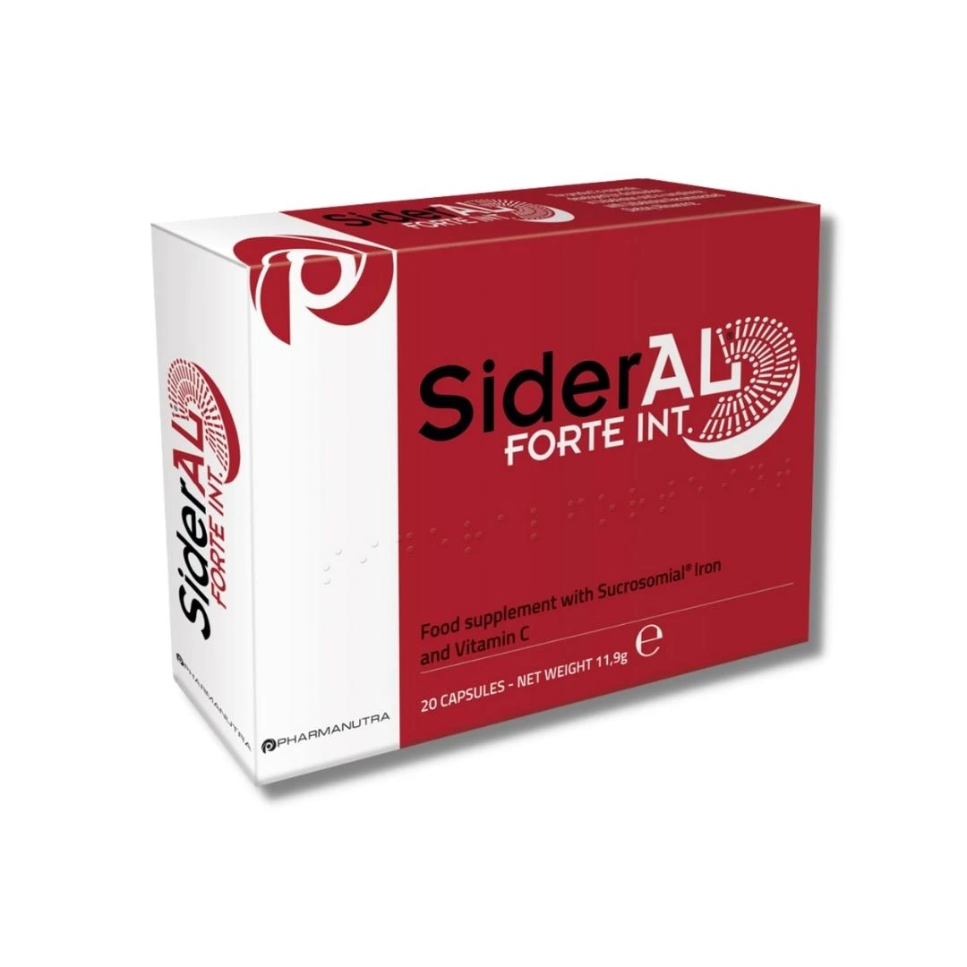 SiderAL® FORTE 20 Kapsula sa Gvožđem za Anemiju