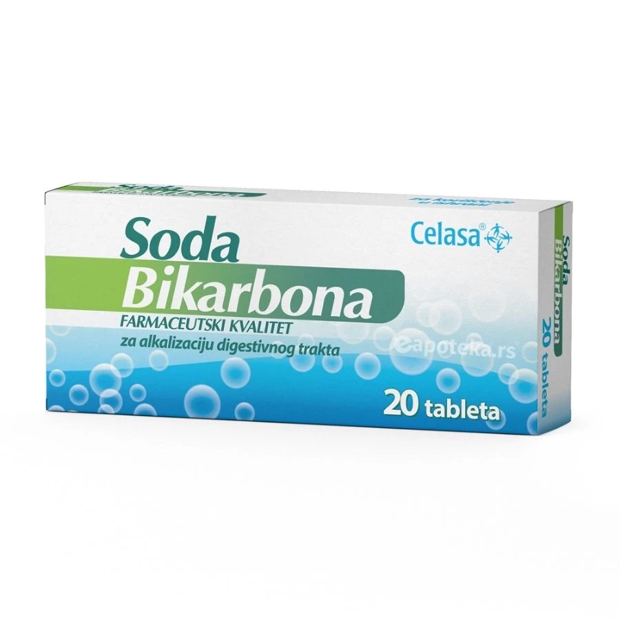 CELASA Soda Bikarbona 20 Tableta