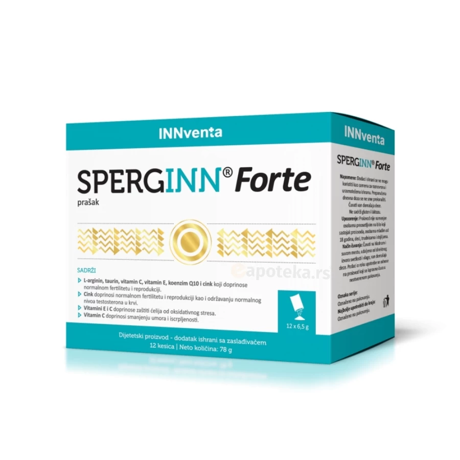 INNventa SPERGINN® Forte Prašak 12 Kesica