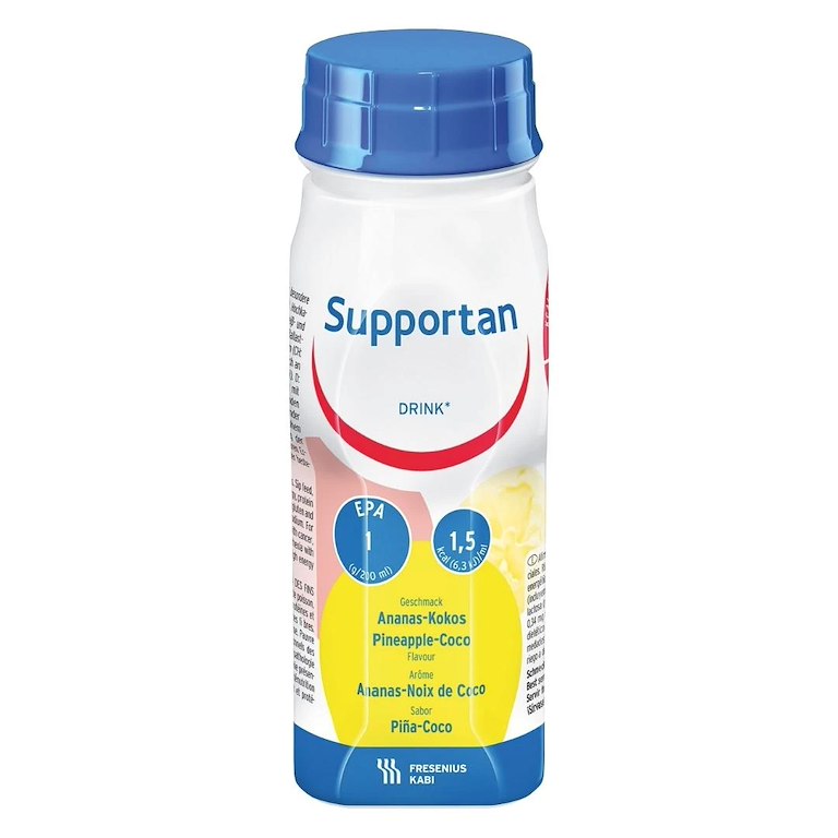 Supportan® Drink ANANAS i KOKOS za Ishranu Onkoloških Bolesnika 200 mL