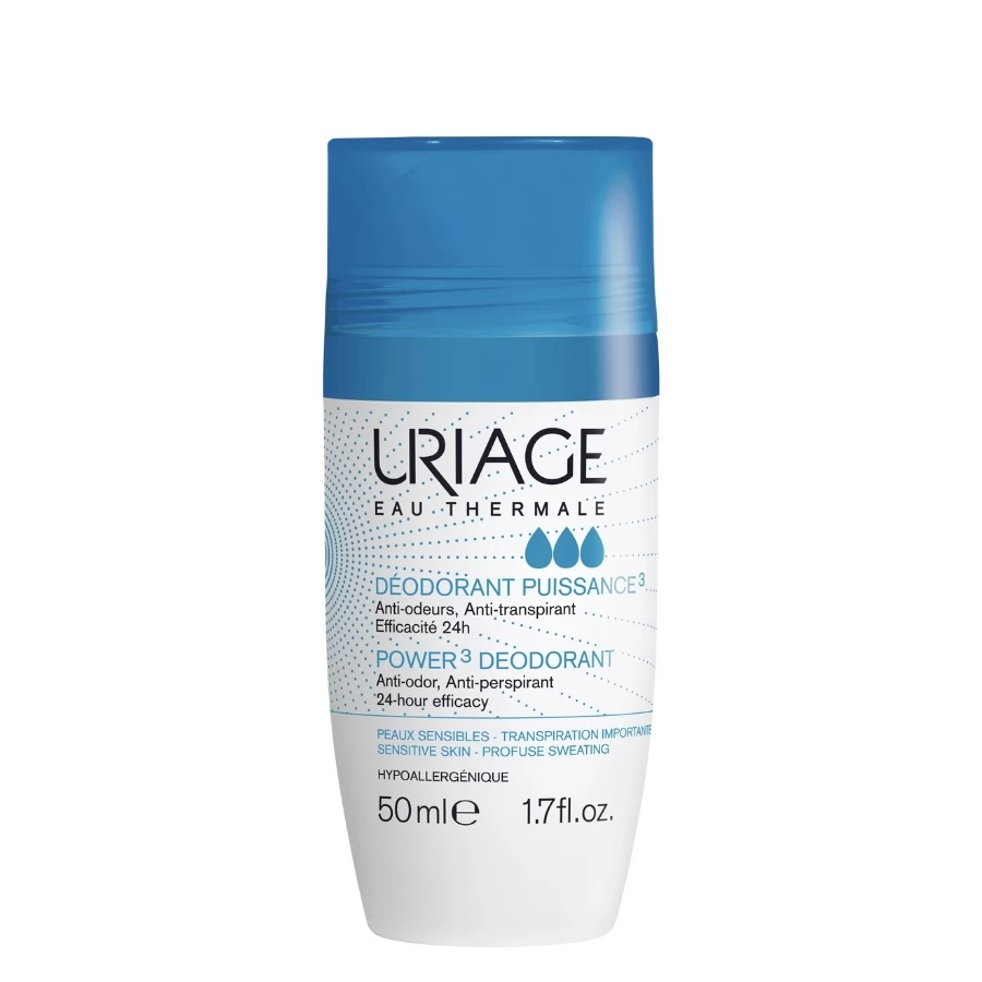 URIAGE DEO Roll-On POWER 3 Antiperspirant za Osetljivu Kožu 50 mL