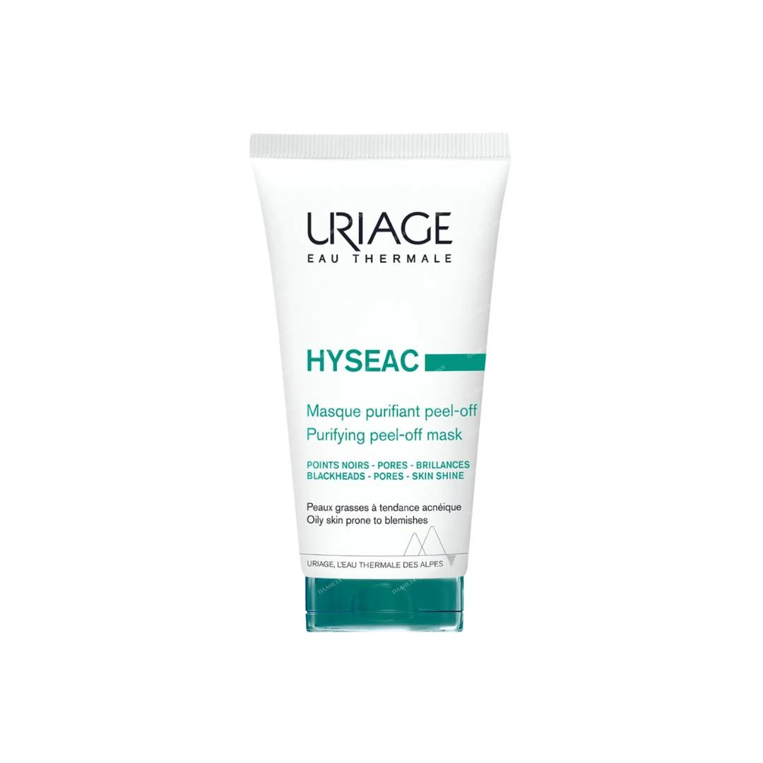 URIAGE Hyséac PEEL-OFF Maska 50 mL; Akne; Bubuljice; Sužavanje Pora