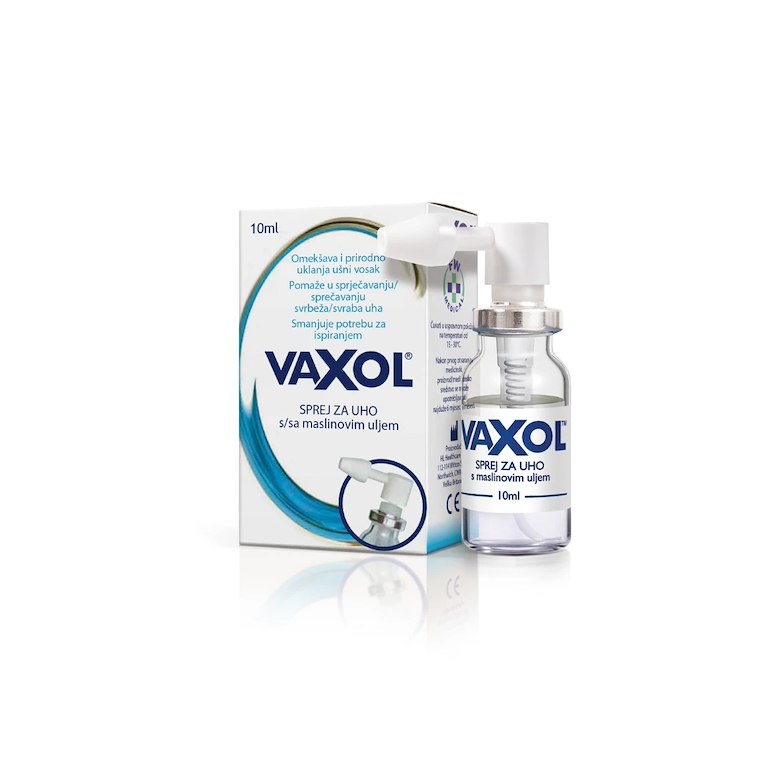 VAXOL® Sprej za Uho sa maslinovim Uljem 10 mL