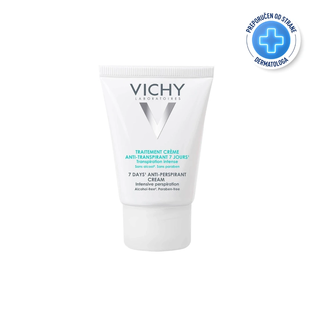 VICHY DÉODORANT Antiperspitant Krema za Regulaciju Prekomernog Znojenja, 30 mL