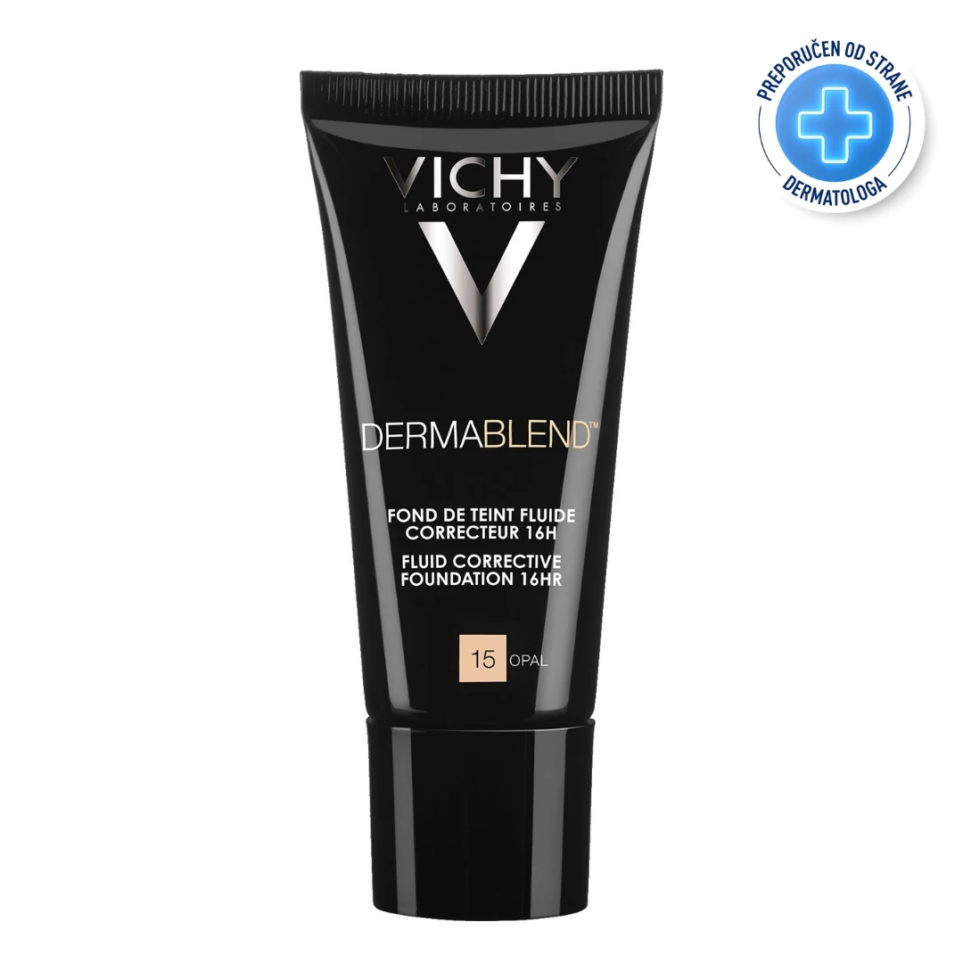 VICHY DERMABLEND CORRECTOR Tečni Korektivni Puder SPF 35 30 mL 15 Opal