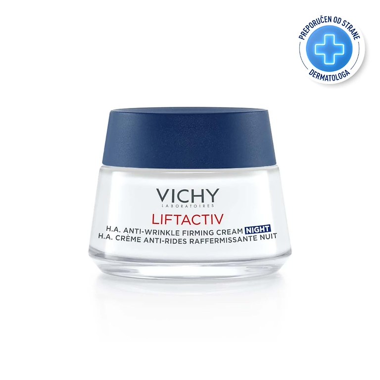 VICHY LIFTACTIV SUPREME NIGHT Noćna Nega za Korekciju Bora i Čvrstine Kože, za Osjetljivu Kožu 50 mL