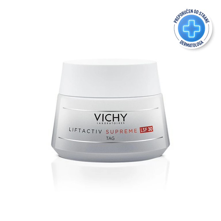 VICHY LIFTACTIV SUPREME Intenzivna Dnevna Nega za Korekciju Bora i Čvrstine Kože uz SPF 30 i Hijaluronsku Kiselinu 50 mL