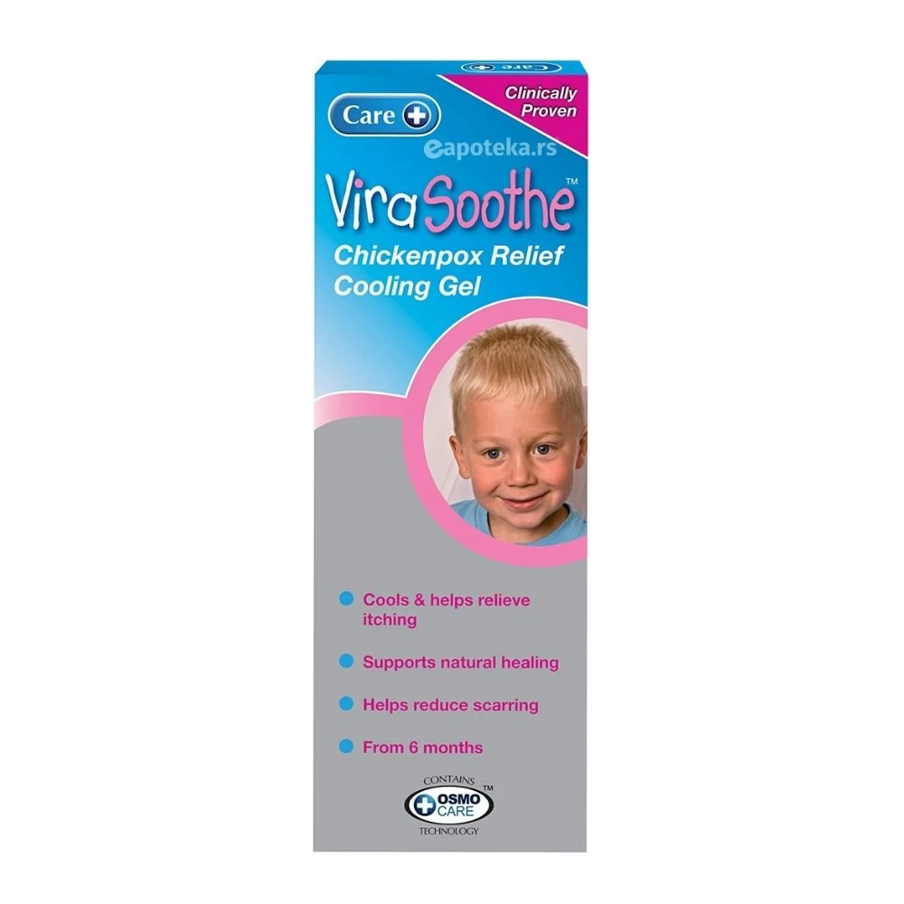 CARE+ ViraSoothe ™ Gel za Boginje; Ovčije Boginje 50 mL