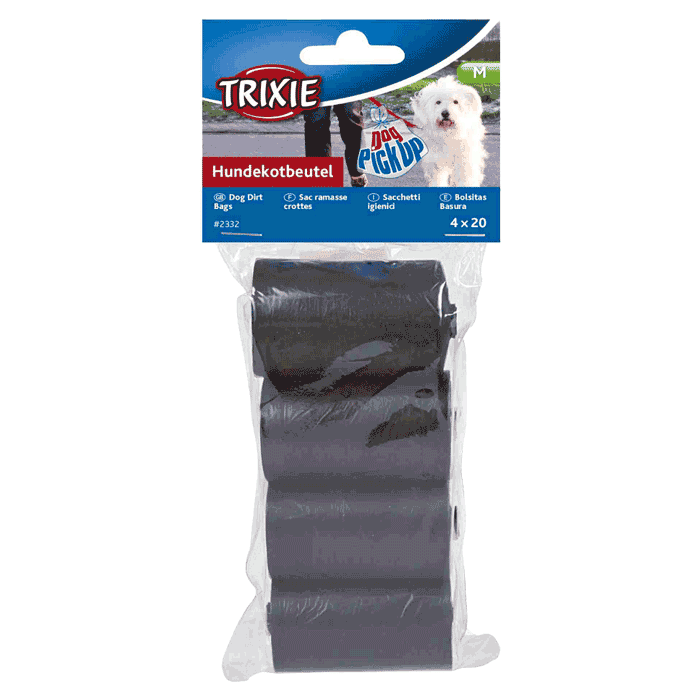 Trixie Crne plastične kese za izmet