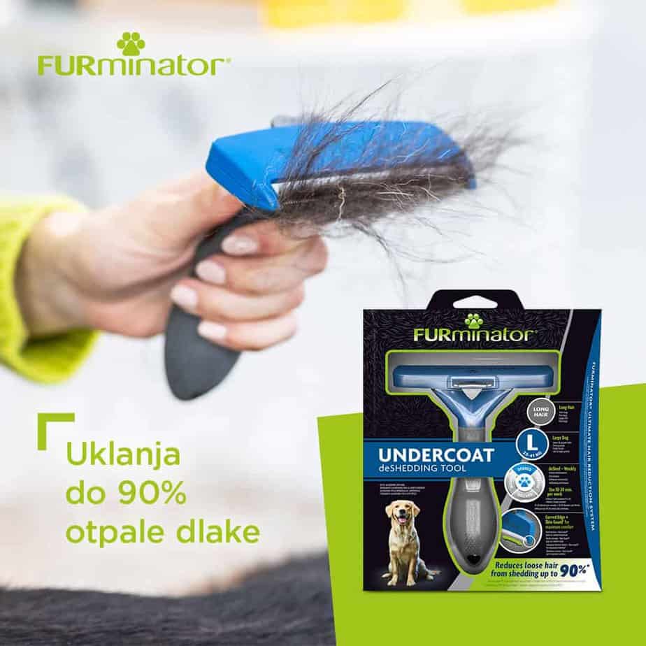 Furminator za kratkodlake pse Undercoat Short Hair