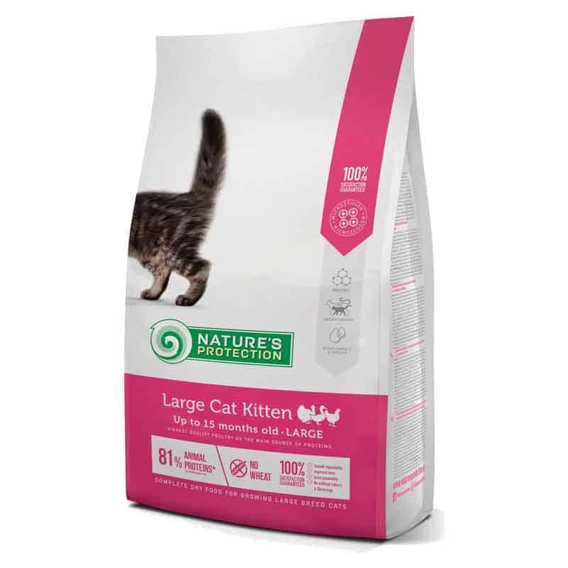 Nature's Protection Hrana za mačiće velikih rasa Large Kitten, 2 kg