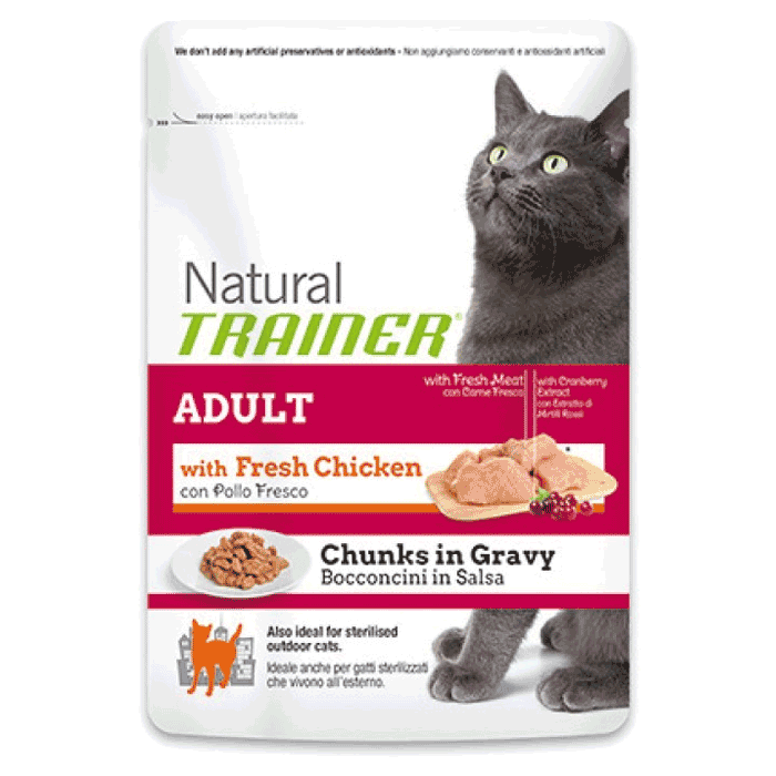 Trainer Hrana za odrasle mačke Natural Adult, Piletina