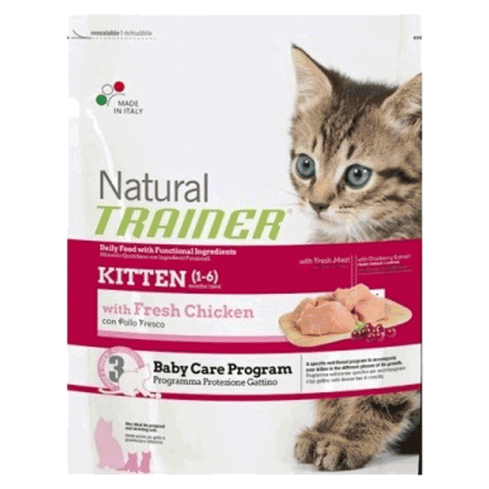 Trainer Hrana za mačiće Natural Kitten, Piletina